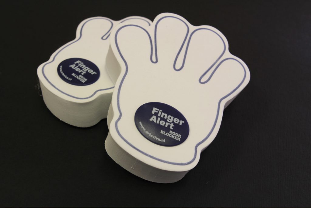 Finger Alert Door Blocker - ARTE VIVA - Prevent Pinching Fingers