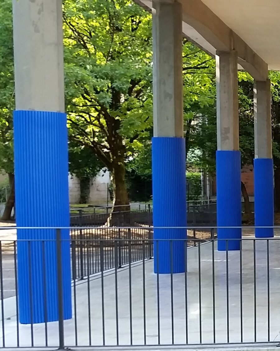 Pillar Wall Guard - ribbed - ARTE VIVA - Protector to Prevent Injuries