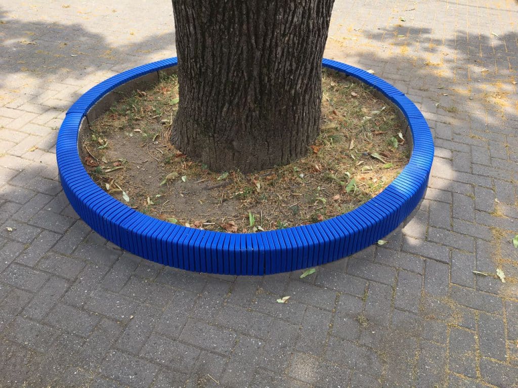 Pillar Wall Guard - ribbed - ARTE VIVA - Protector to Prevent Injuries