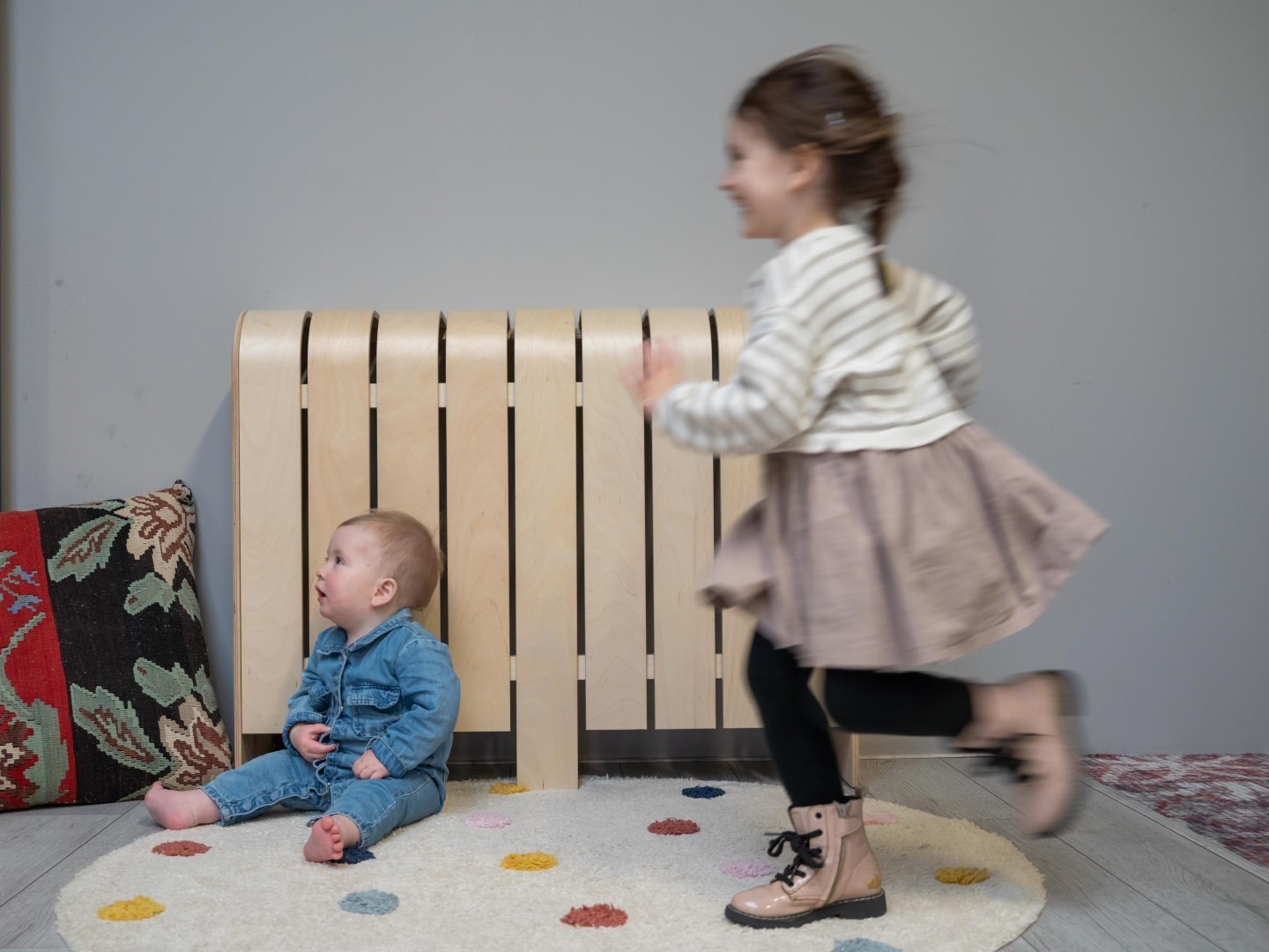 Kindveilige radiatorombouw voor kinderopvang en scholen - ARTE VIVA